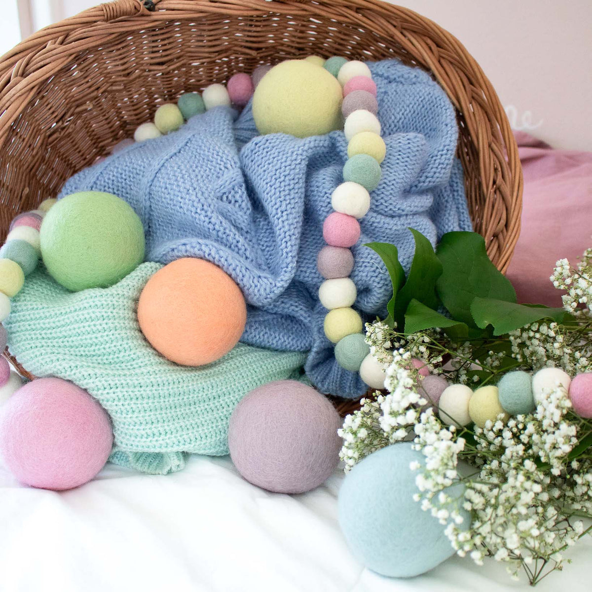 Cotton Candy - Eco Garland - Friendsheep