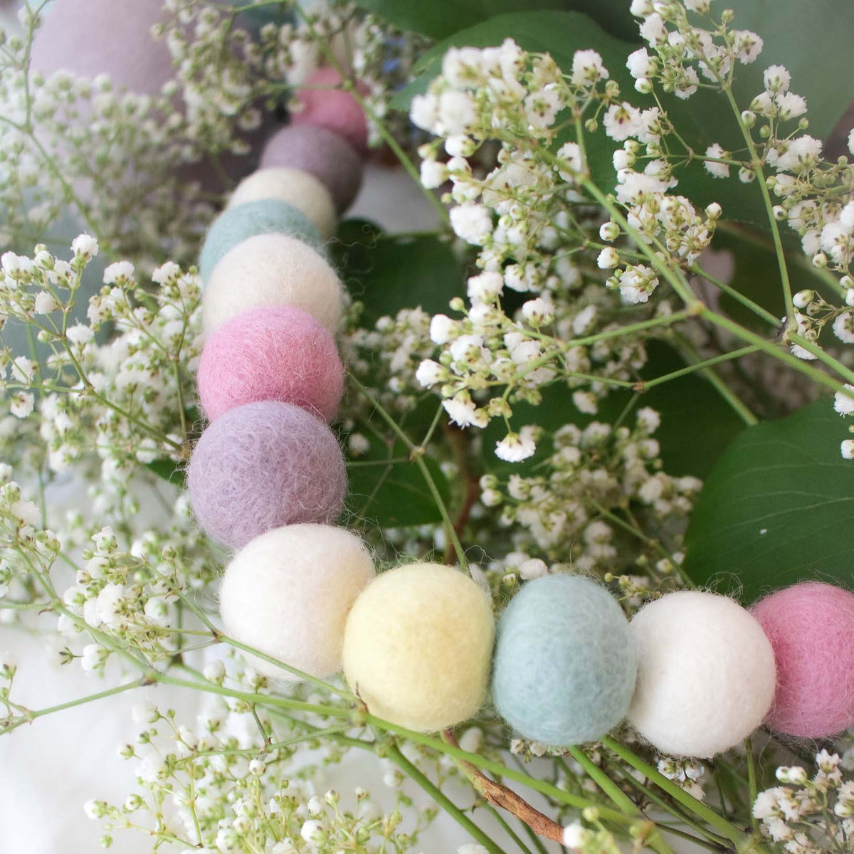 Cotton Candy - Eco Garland - Friendsheep
